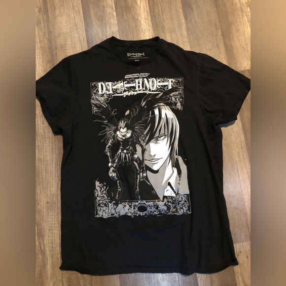 Spencer's | Shirts | Mens Death Note Tee | Poshmark